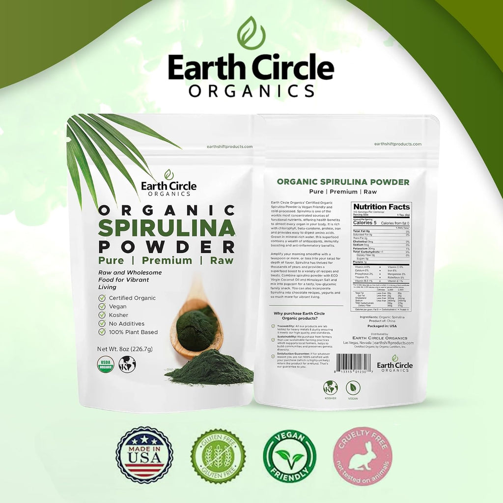 spirulina powder for detox cleanse