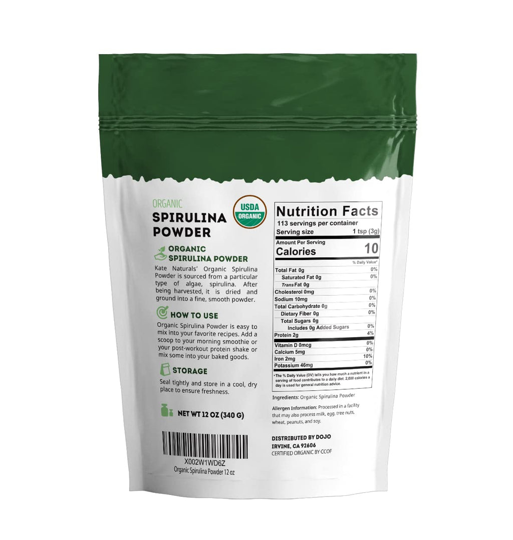 spirulina powder for detoxification support