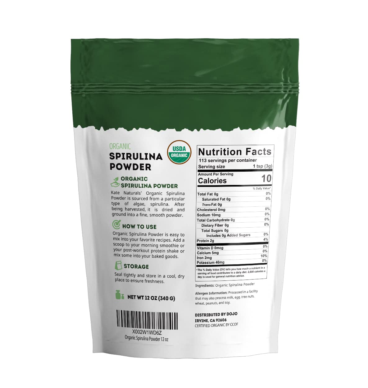spirulina powder for detoxification support
