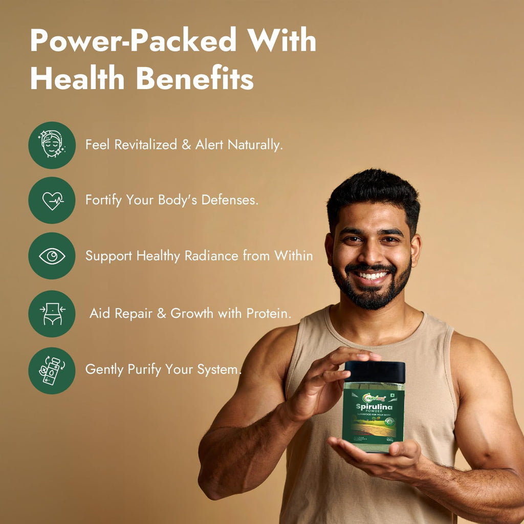 spirulina powder for detoxification