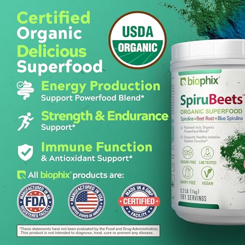 spirulina powder for detoxification