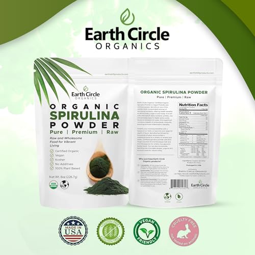 spirulina powder for detoxifying