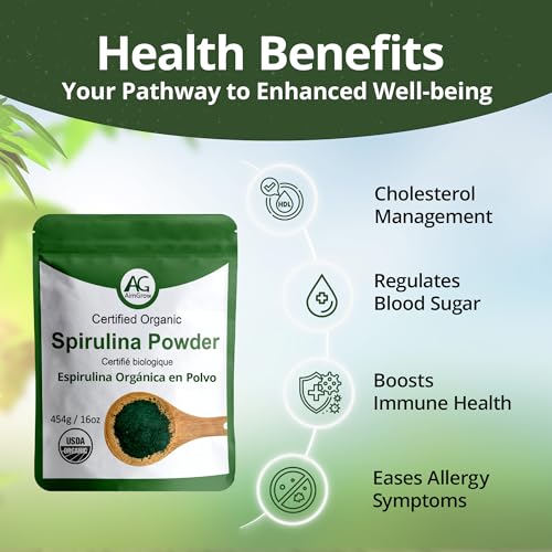 spirulina powder for energy and vitality