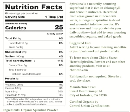 spirulina powder for energy boost