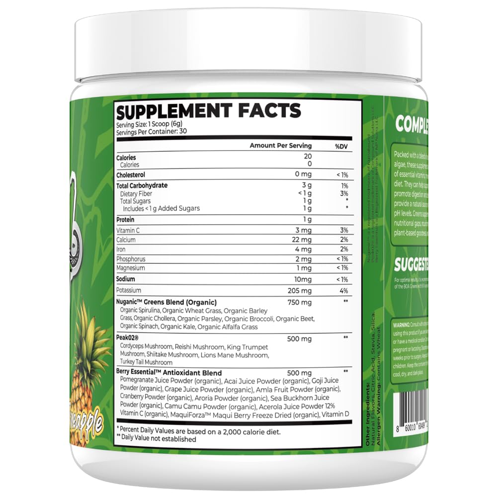 spirulina powder for energy boost