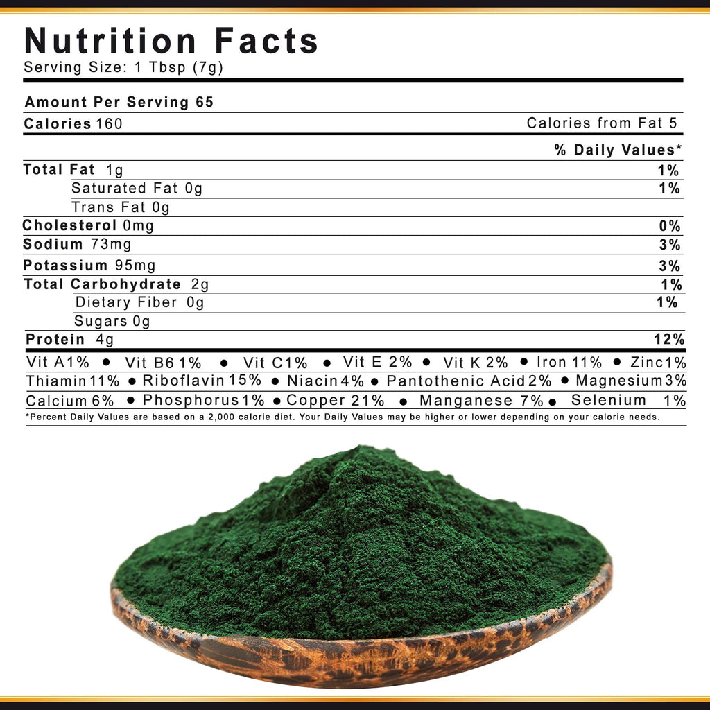 spirulina powder for energy boost