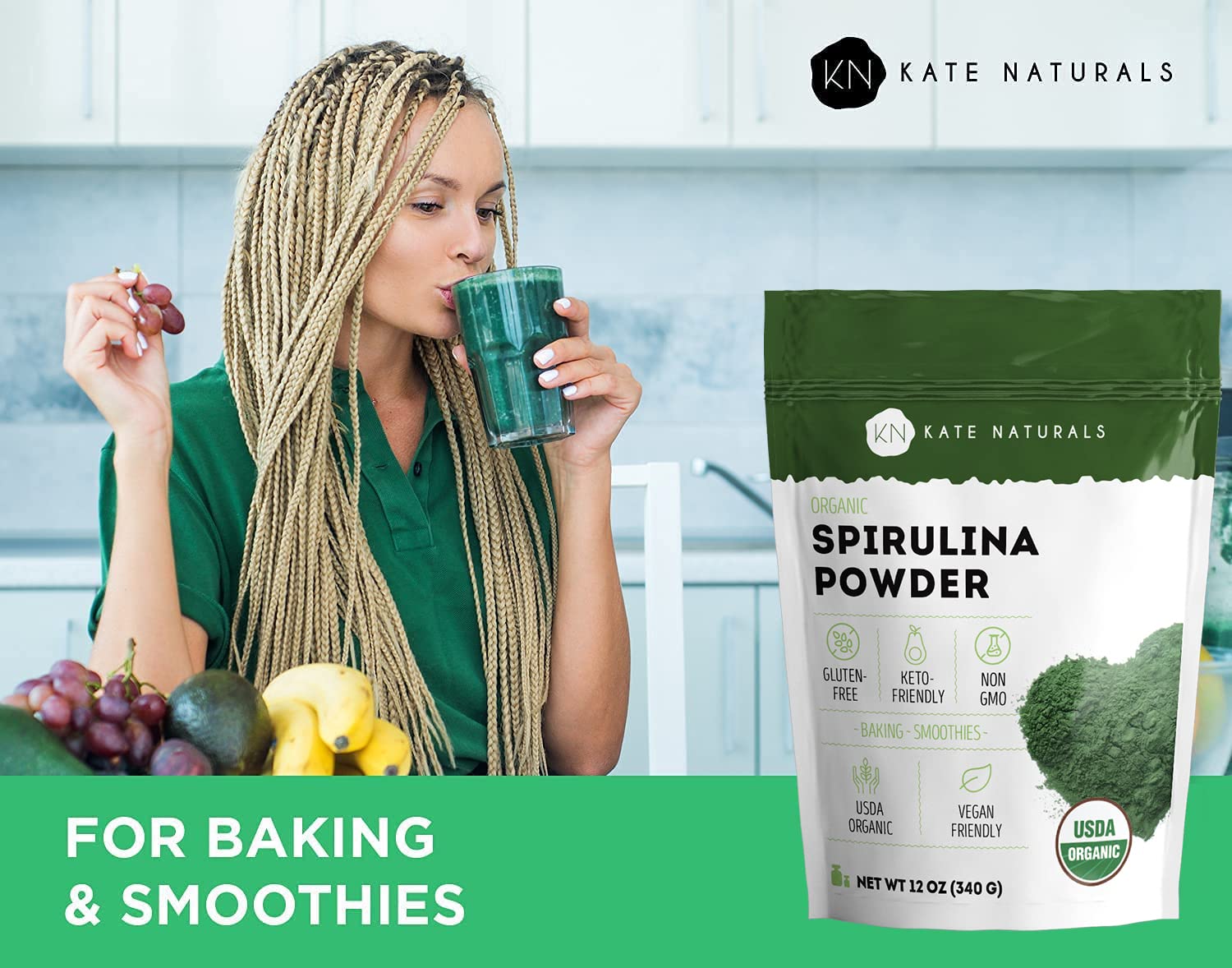 spirulina powder for energy boost