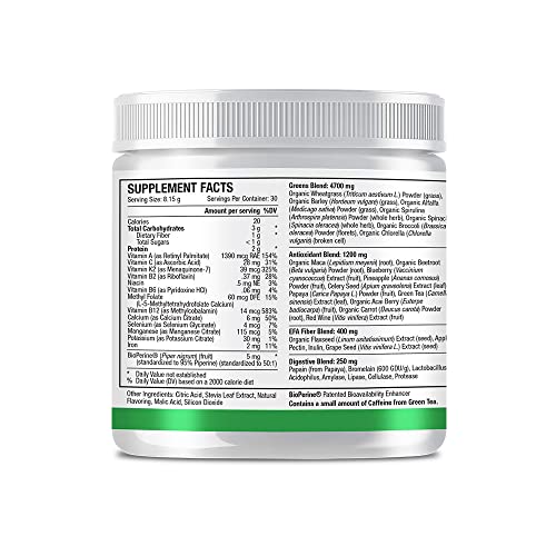Spirulina powder for energy boost