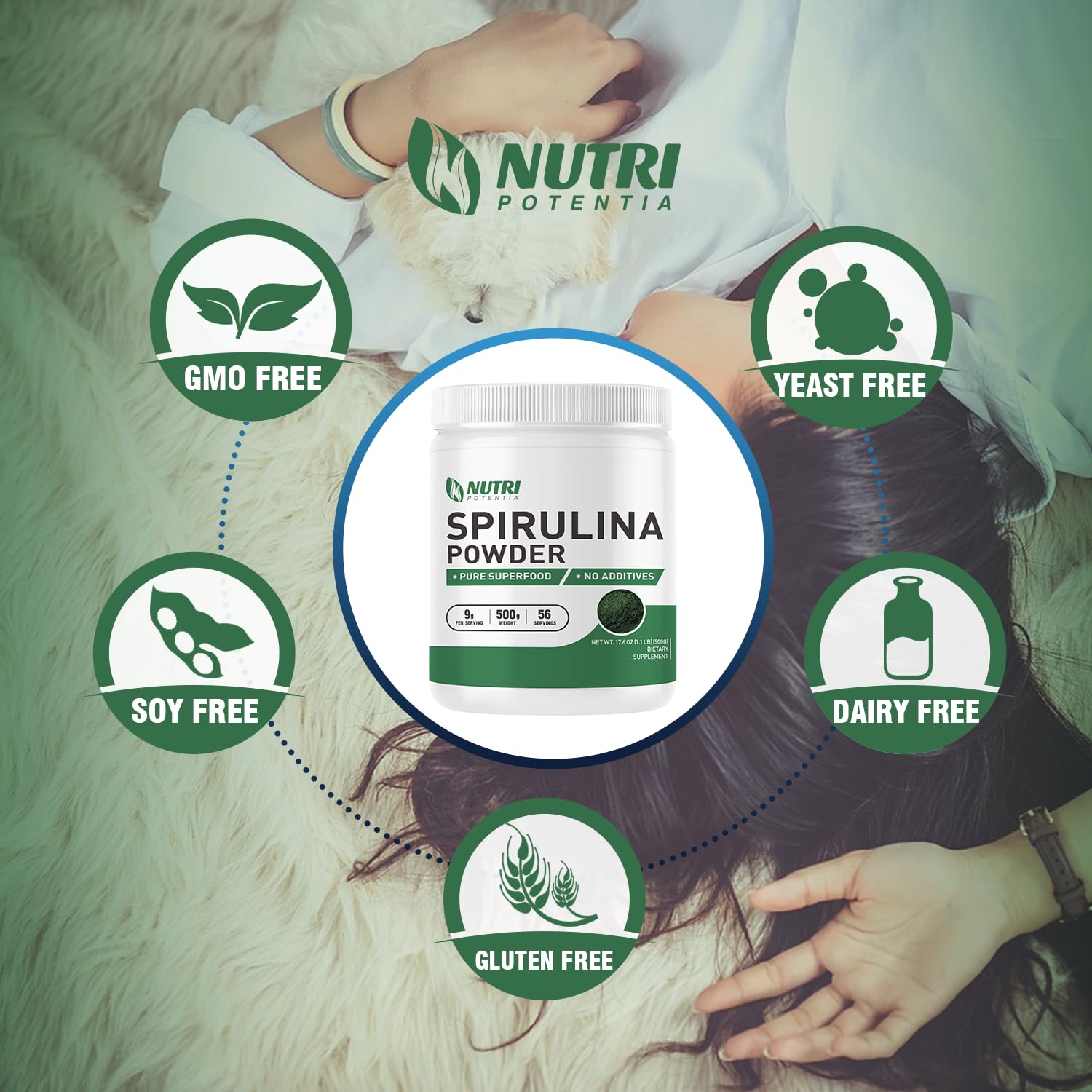 Spirulina powder for fitness enthusiasts