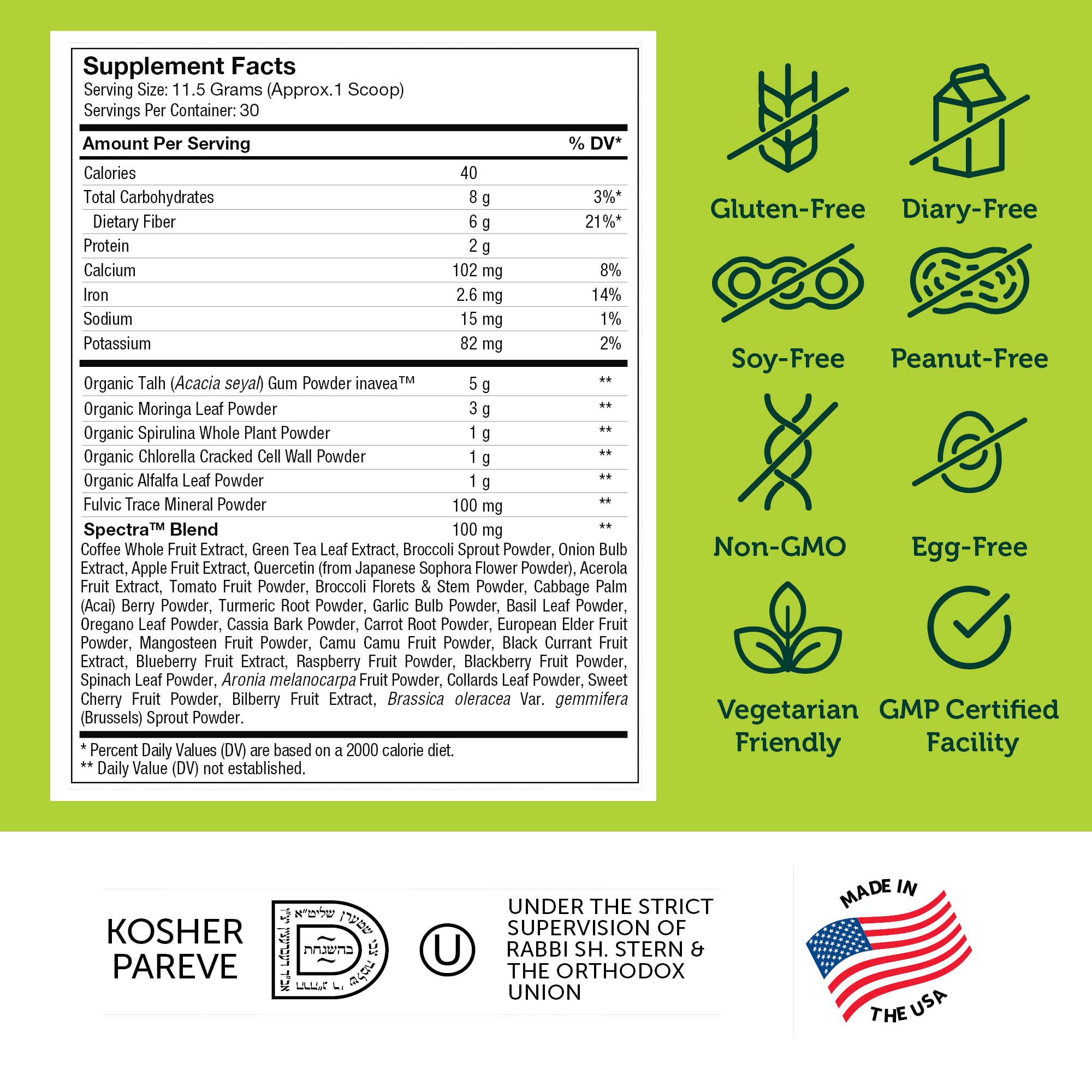 spirulina powder for healthy digestion
