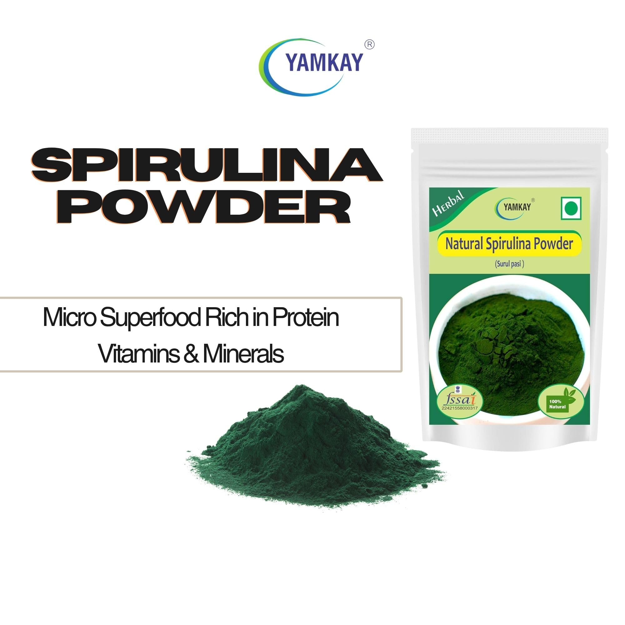 Spirulina powder for healthy smoothies