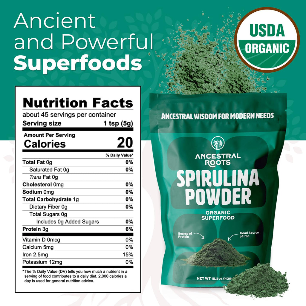 spirulina powder for holistic living