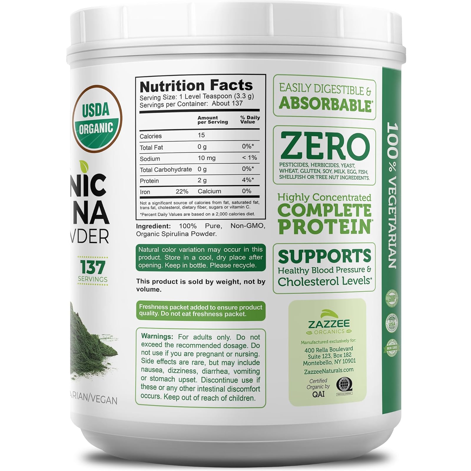 spirulina powder for immune support