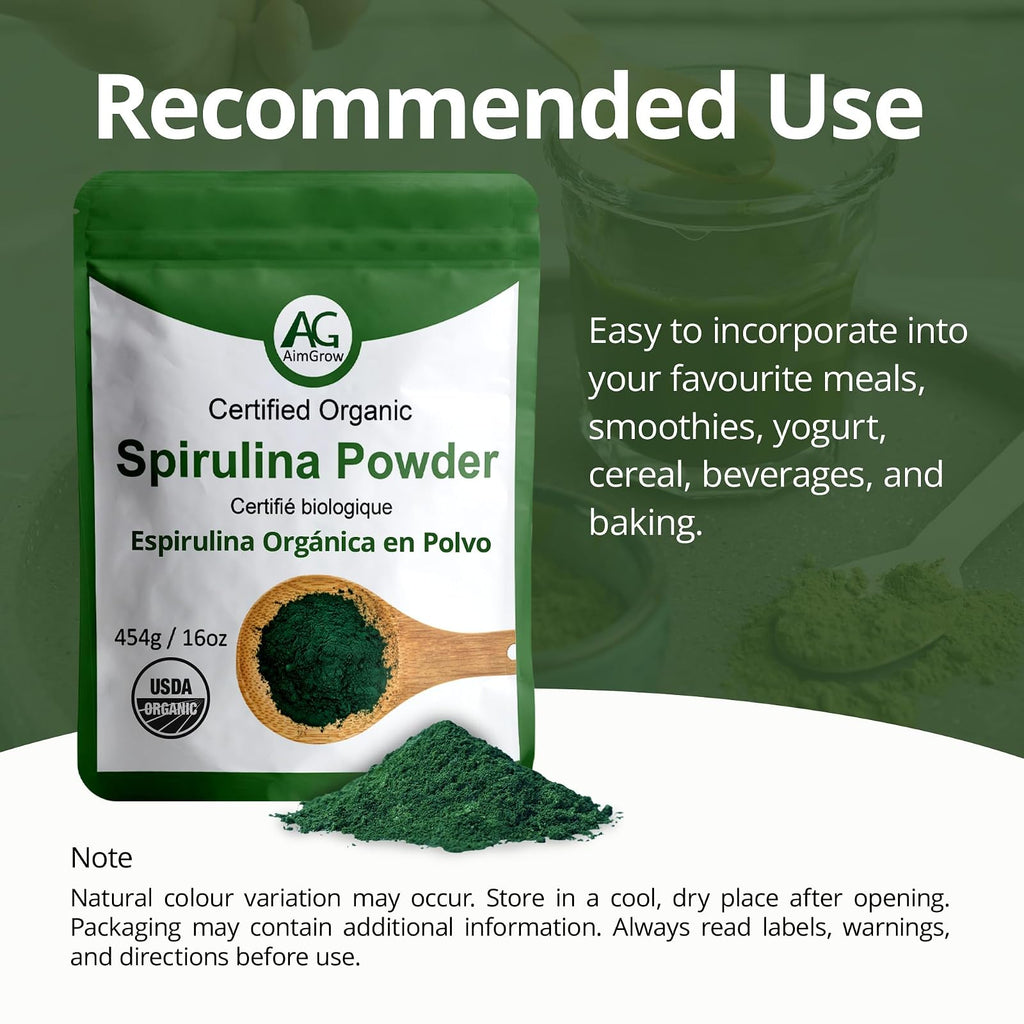 spirulina powder for immune support