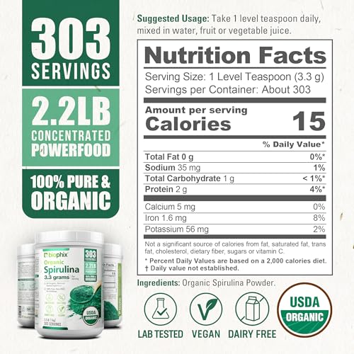 spirulina powder for immune support