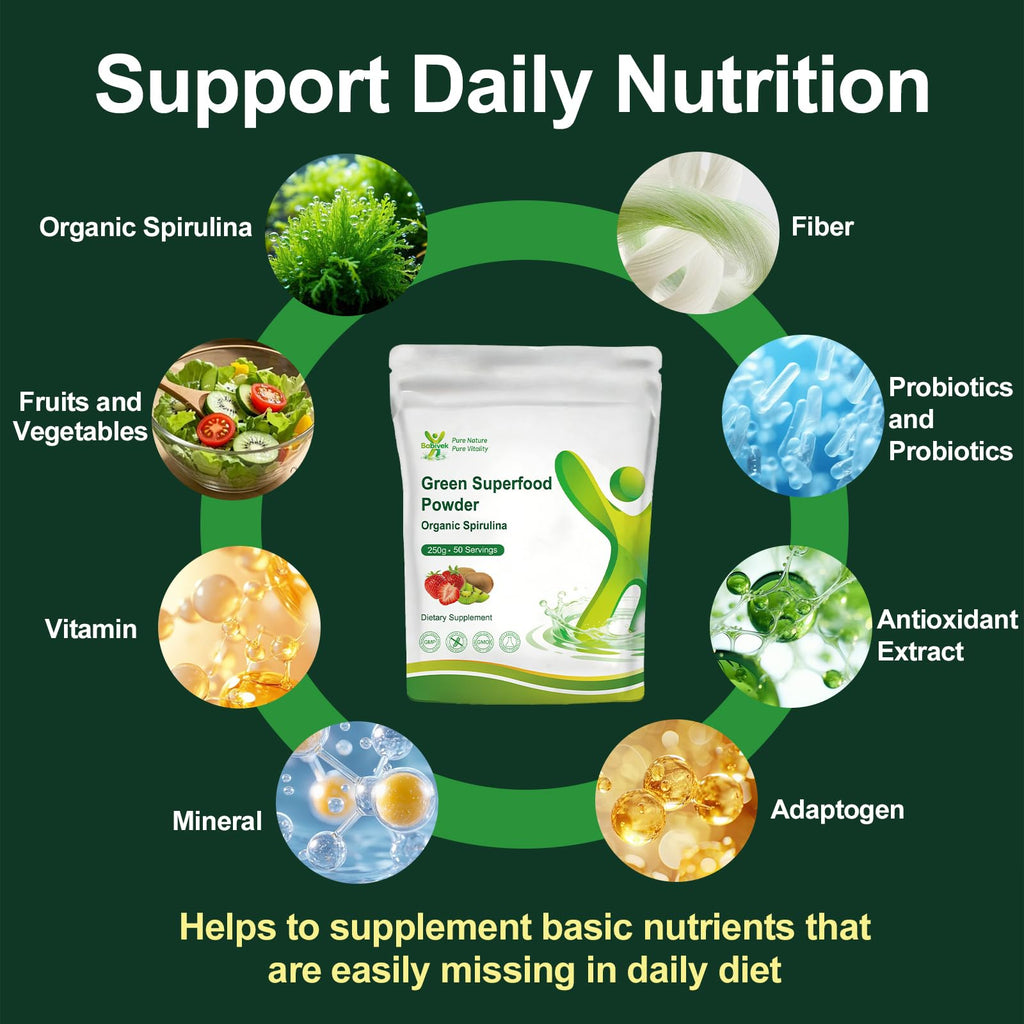 spirulina powder for immune support