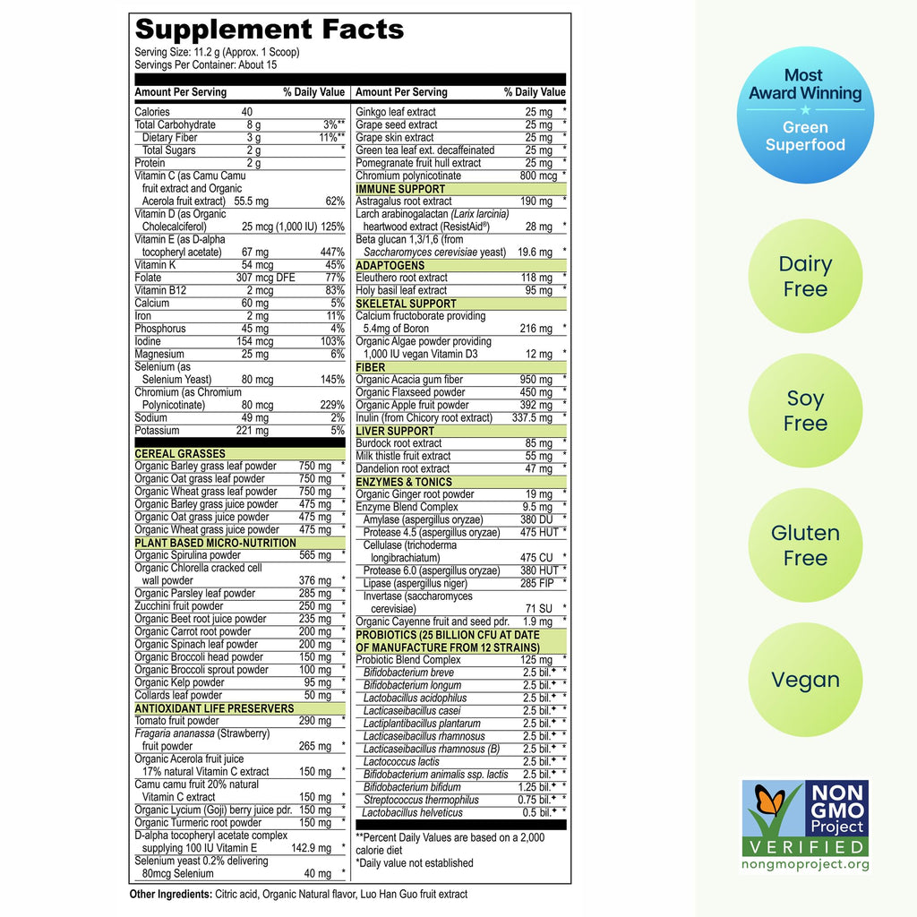 spirulina powder for immune support