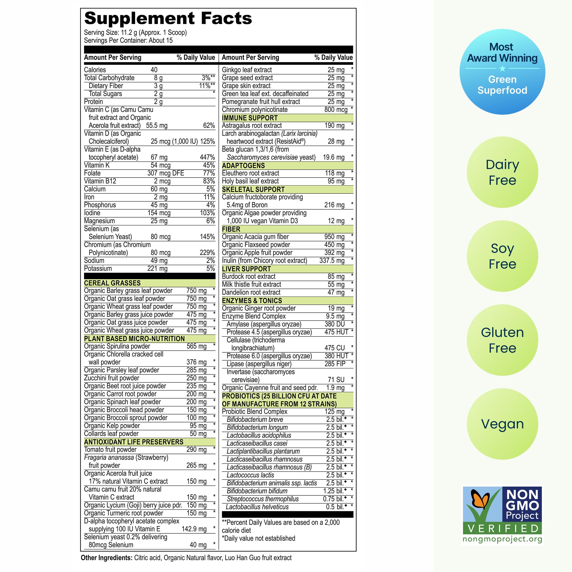 spirulina powder for immune support