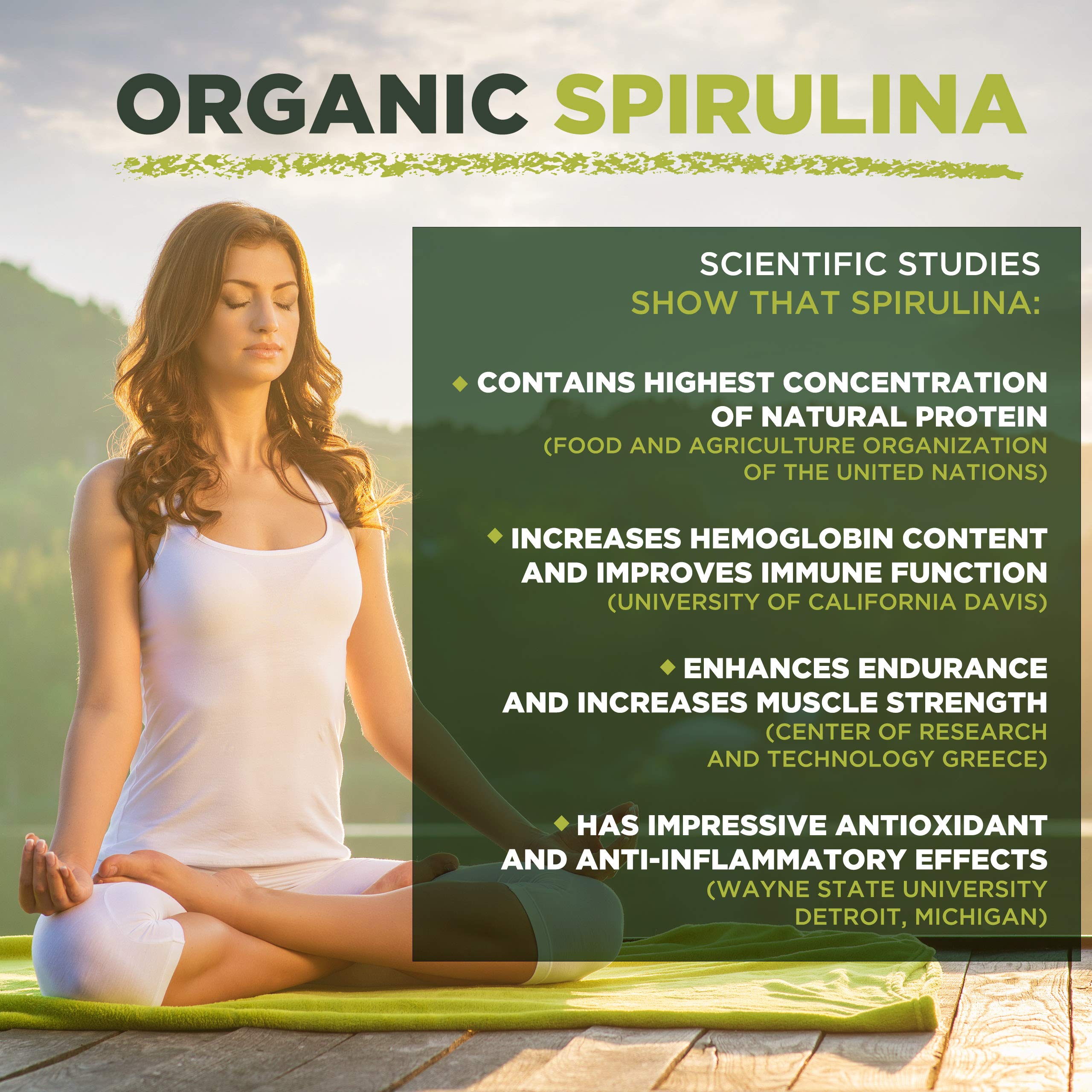 spirulina powder for immune support