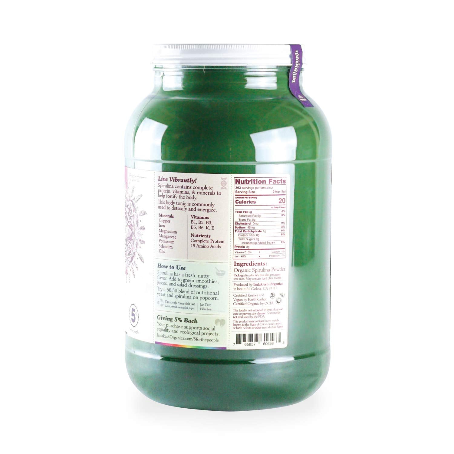 spirulina powder for keto diet