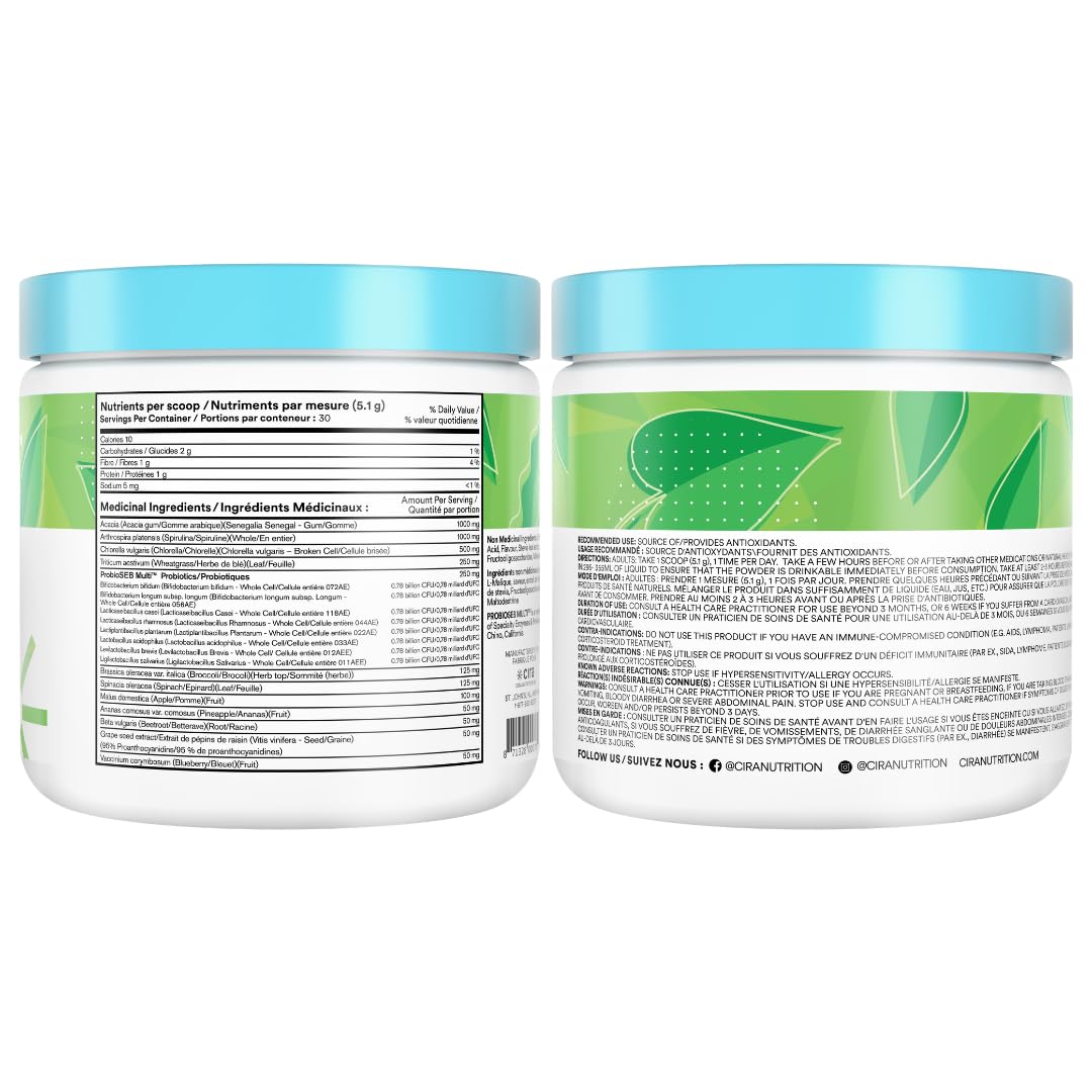 spirulina powder for overall health