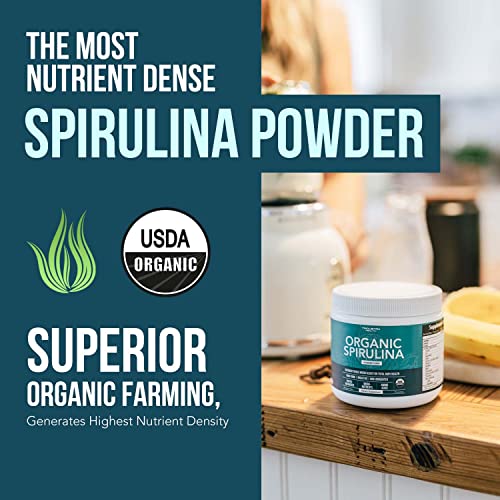 spirulina powder for plant-based protein