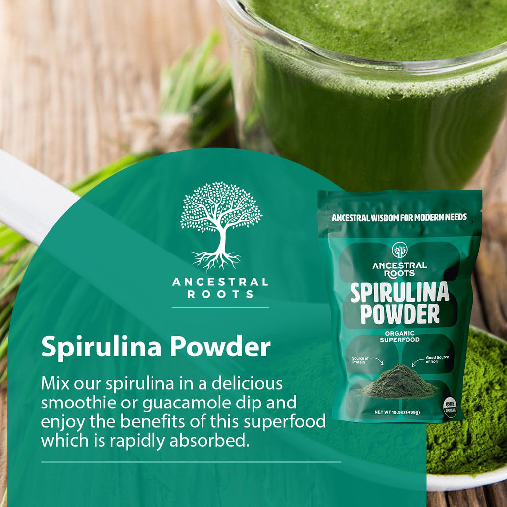 spirulina powder for plant-based protein