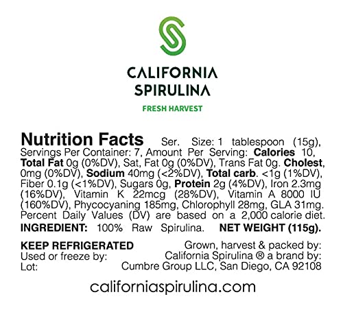 Spirulina powder for skin health