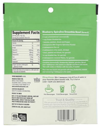 spirulina powder for smoothies