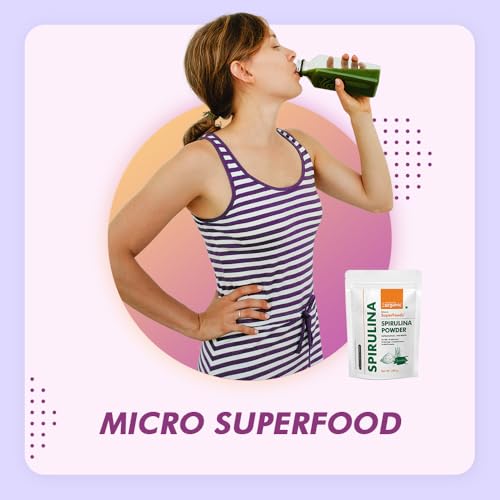 Spirulina powder for vegan diets