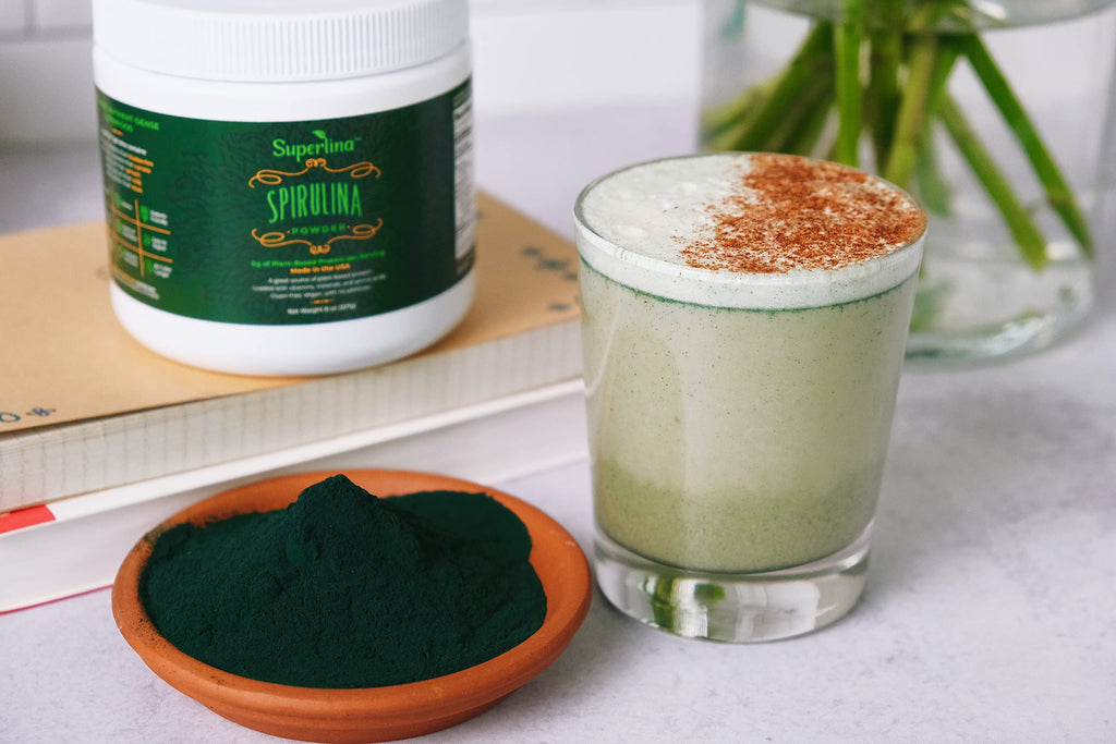 Spirulina powder for vegan diets