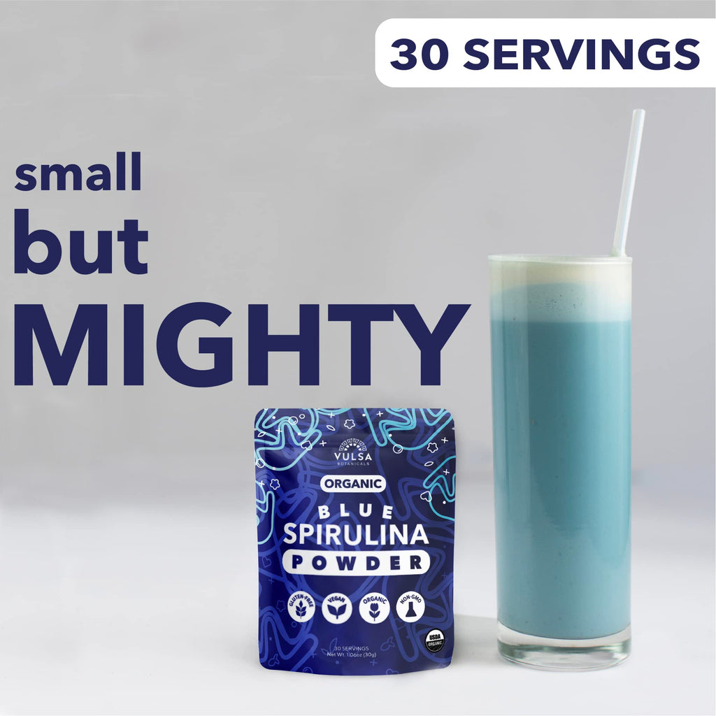 Spirulina powder for vegan diets