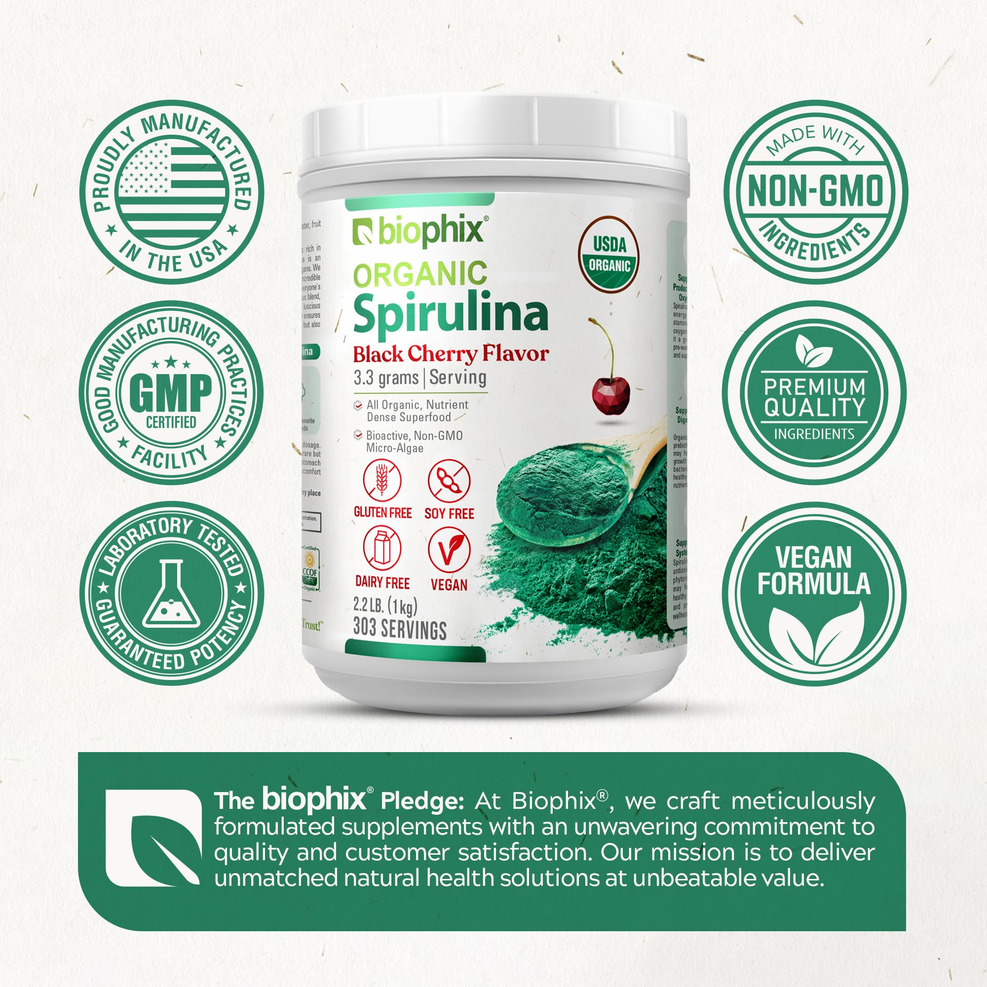 spirulina powder for weight management