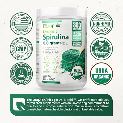 spirulina powder for weight management