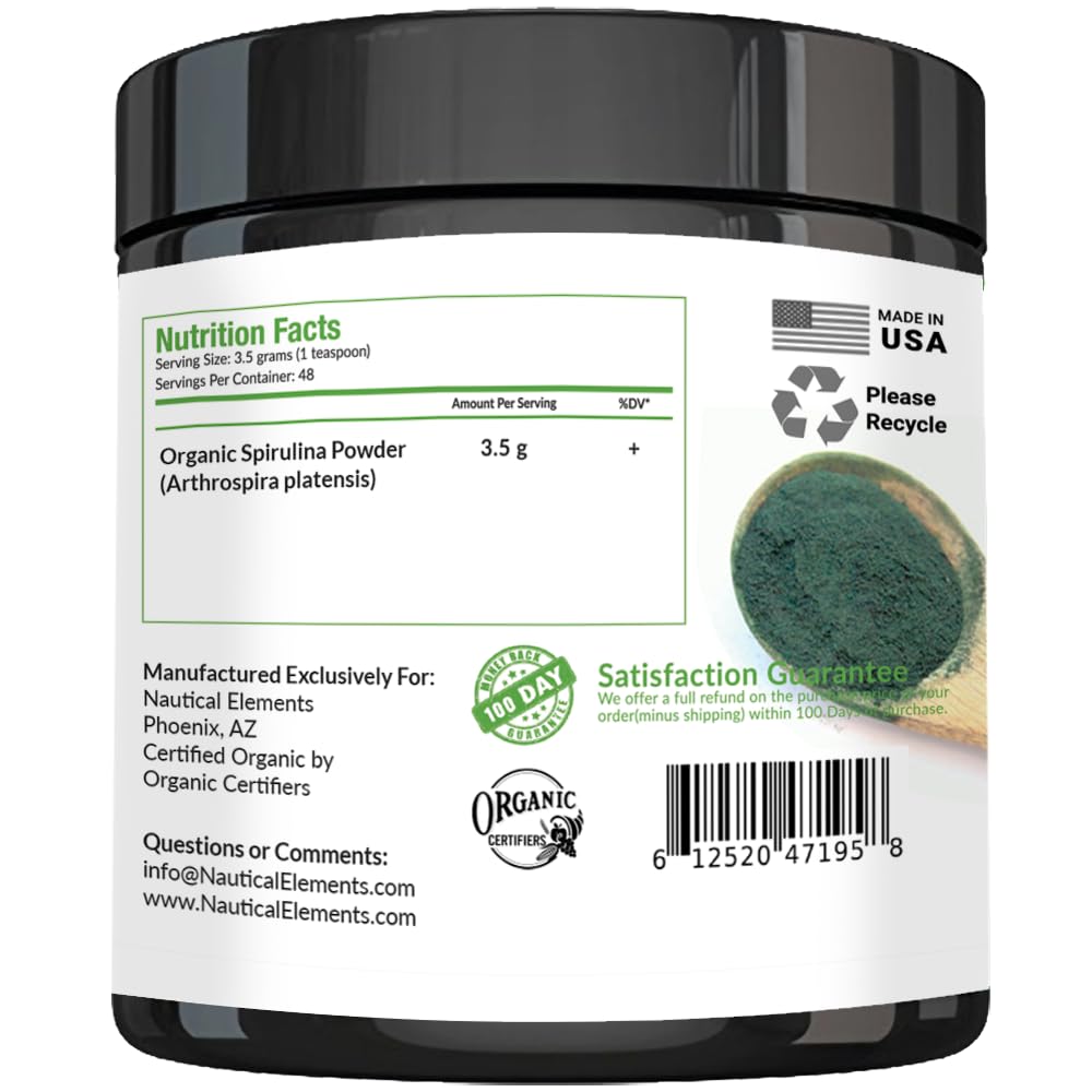 spirulina powder with 57 servings