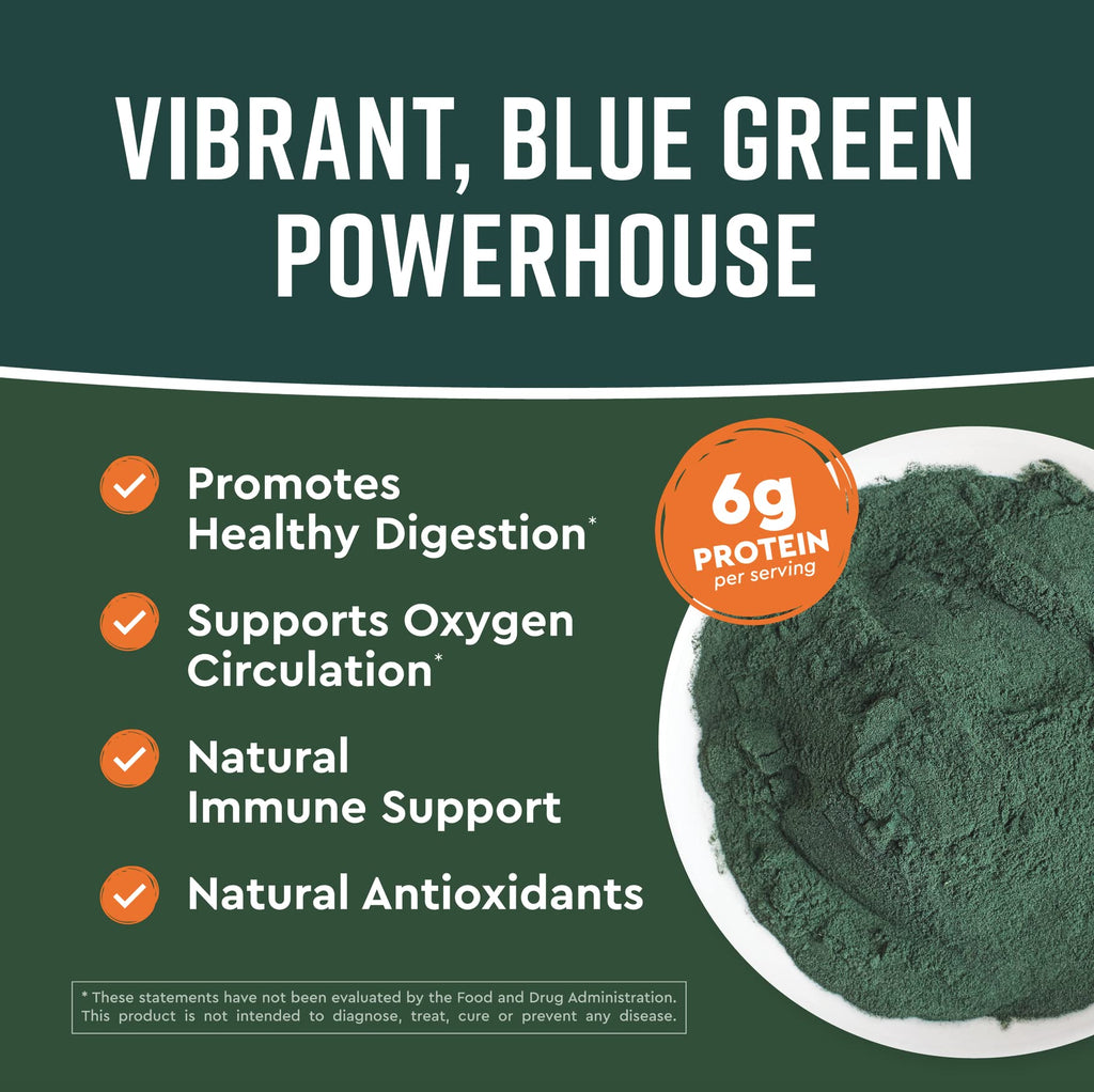 spirulina powder with essential vitamins