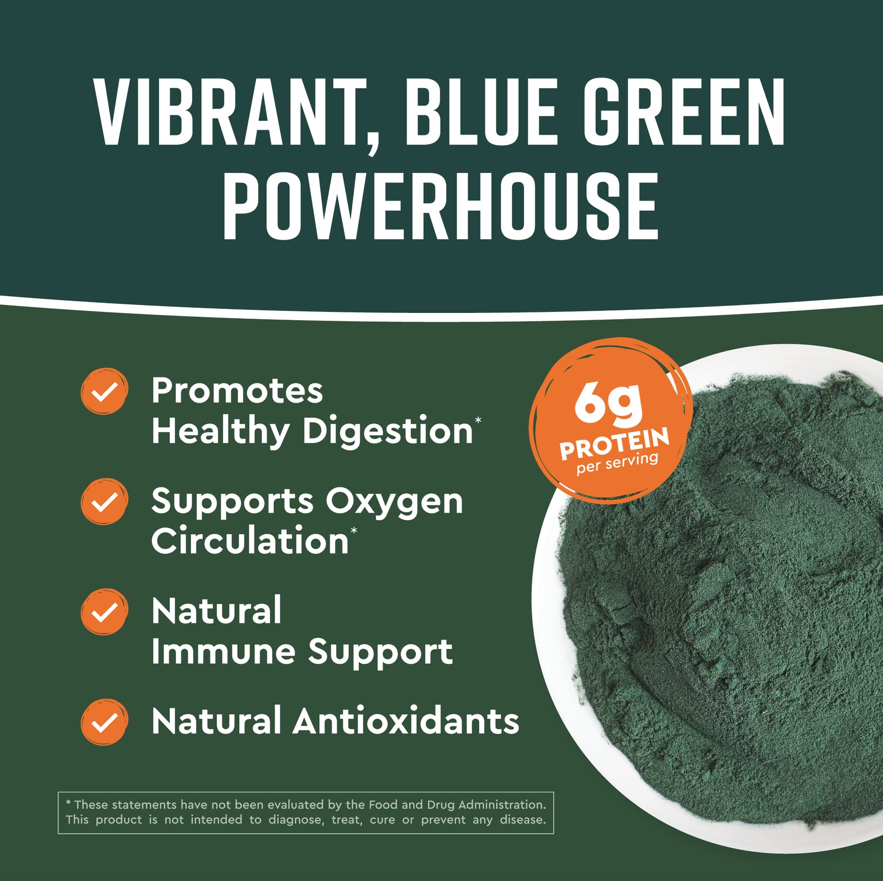 spirulina powder with essential vitamins