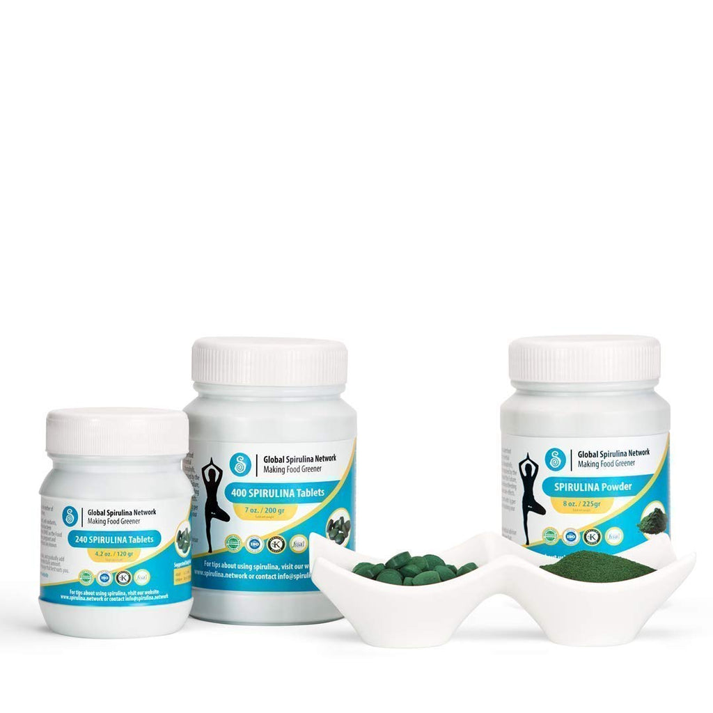 Spirulina protein content for muscle support