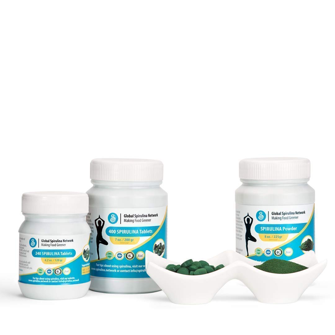 Spirulina protein content for muscle support
