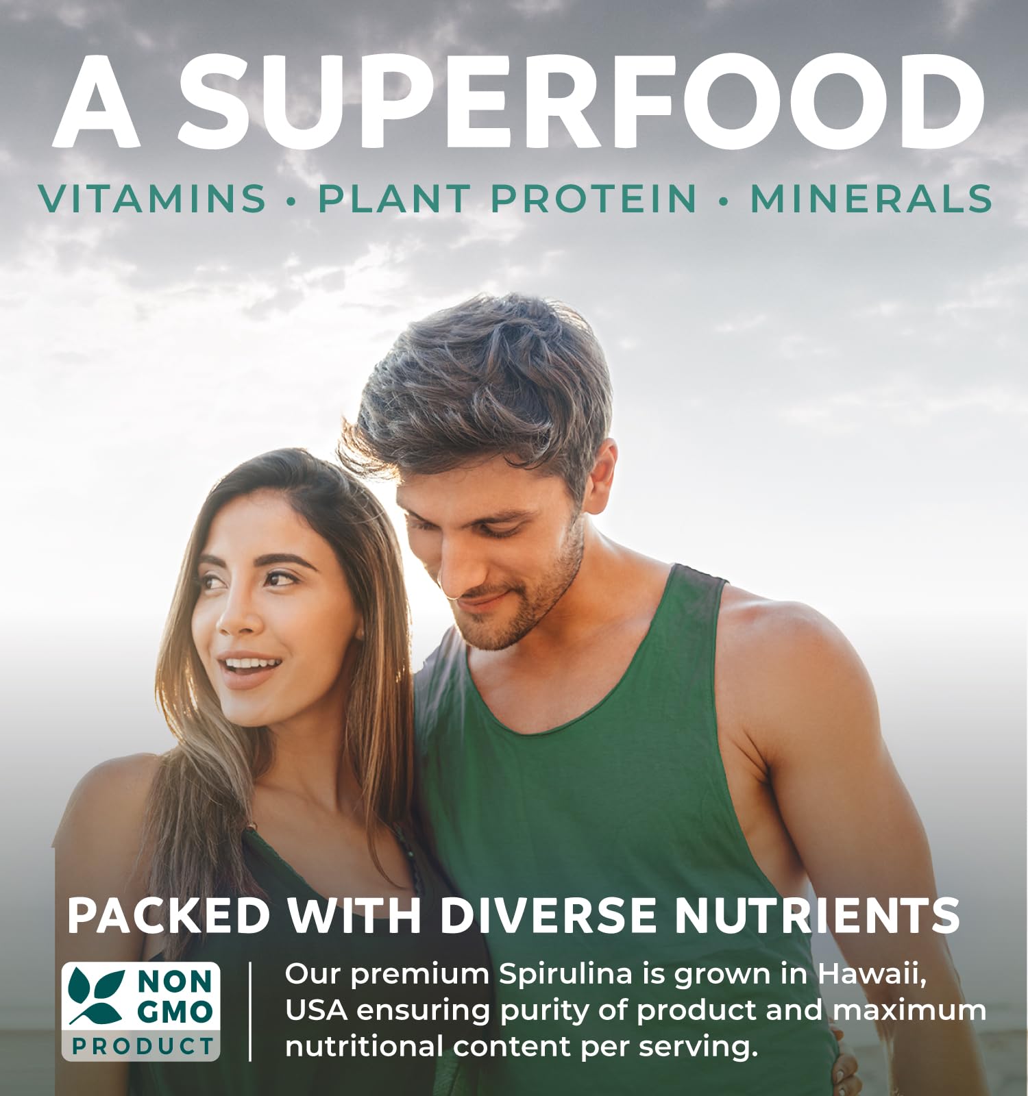 spirulina protein content source