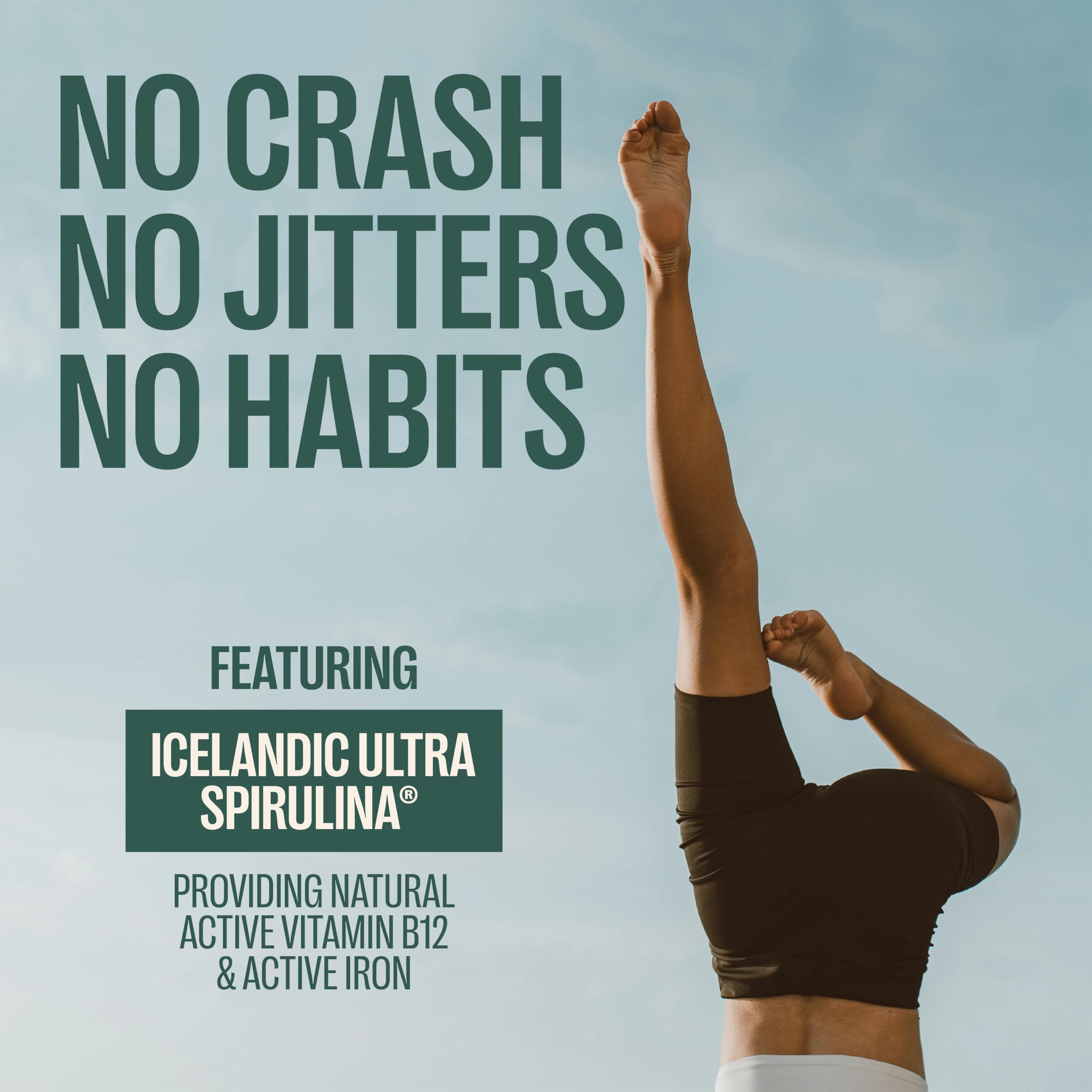 Spirulina protein-rich gummy supplement