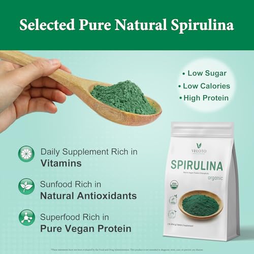 spirulina rich in vitamins and minerals