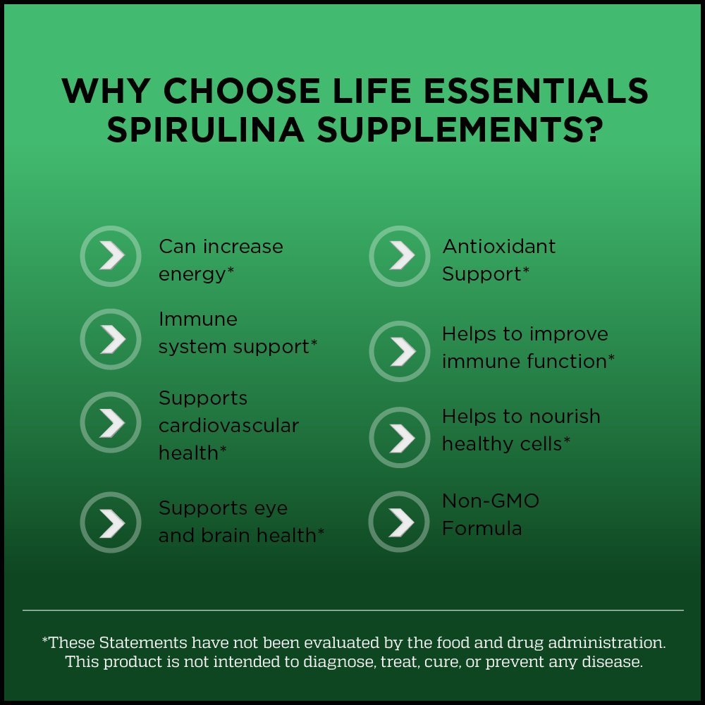 Spirulina superfood for energy boost
