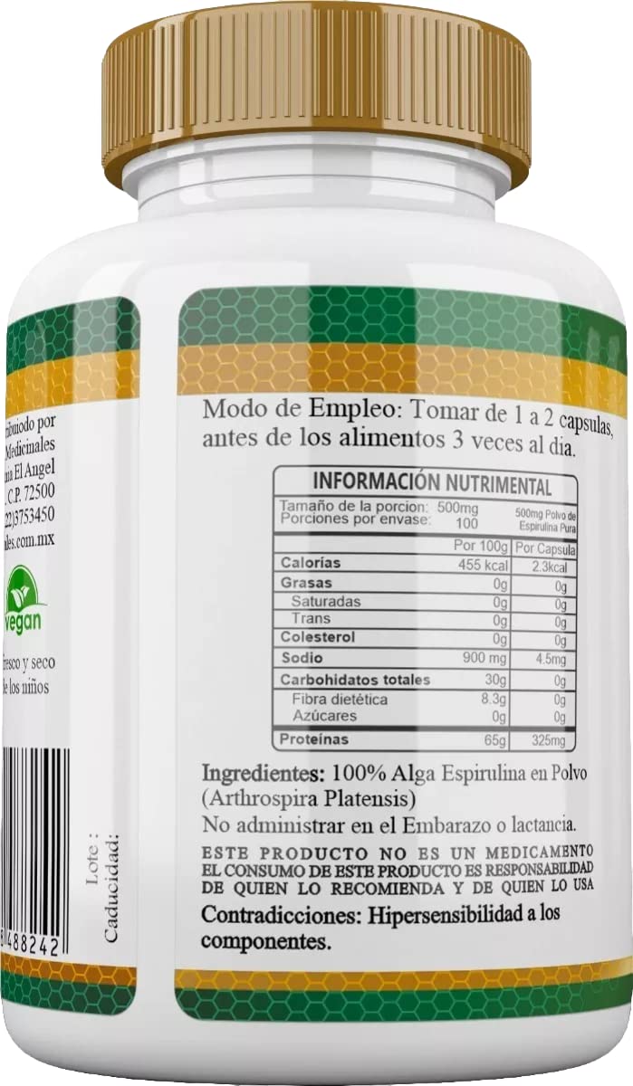 Spirulina superfood for immune support