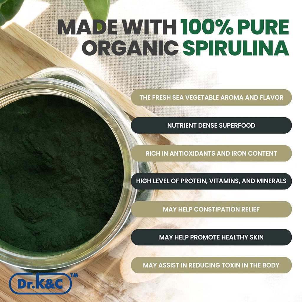 spirulina supplement for active lifestyle