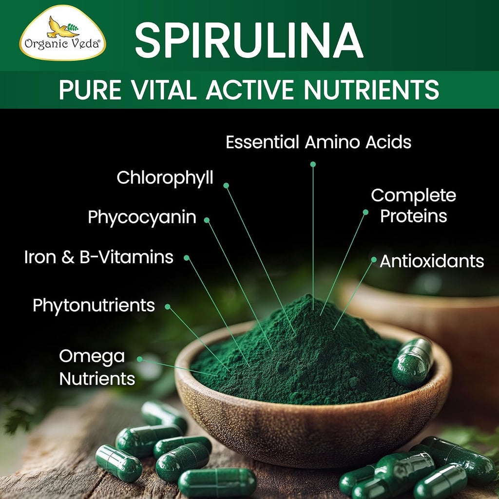 Spirulina supplement for athletes performance