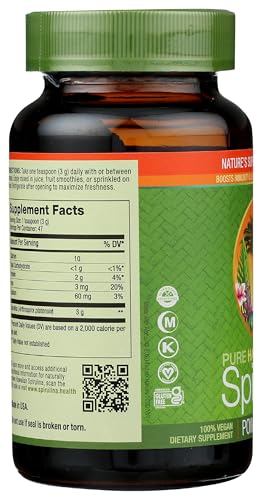 spirulina supplement for plant-based diets