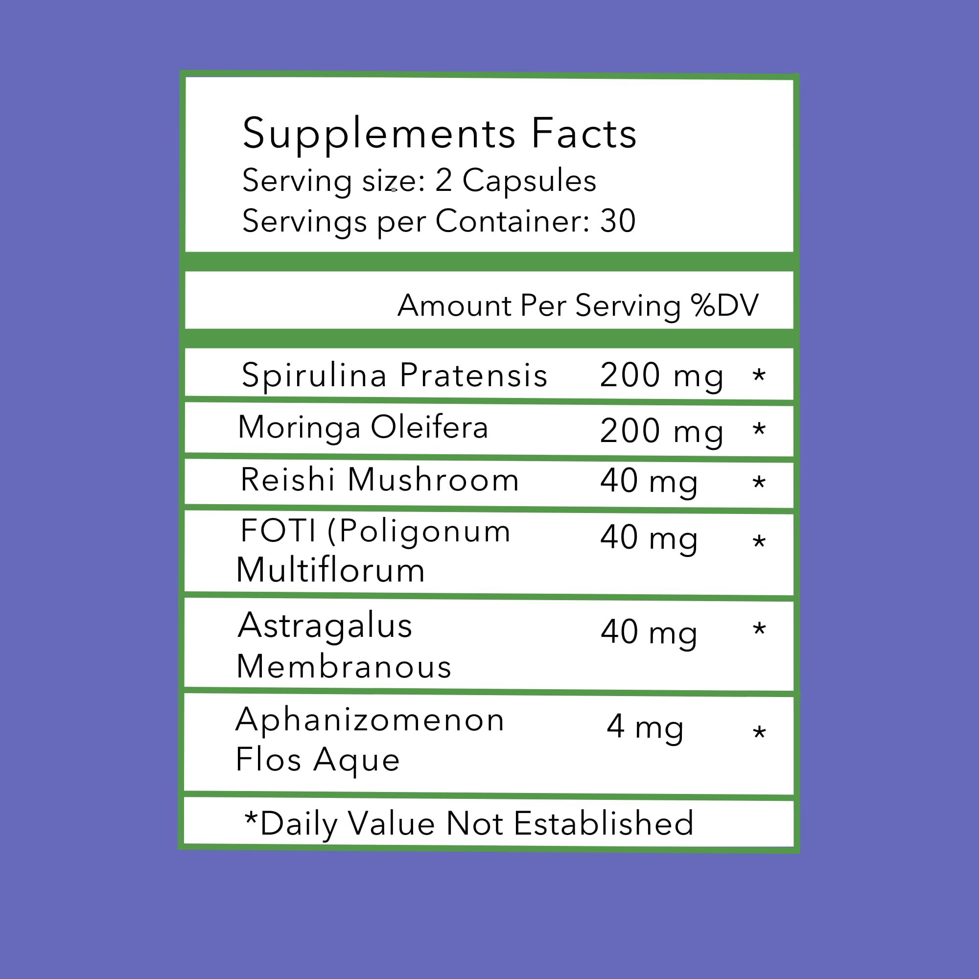 spirulina supplement for skin health