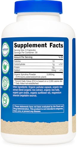spirulina supplement for vegan diets