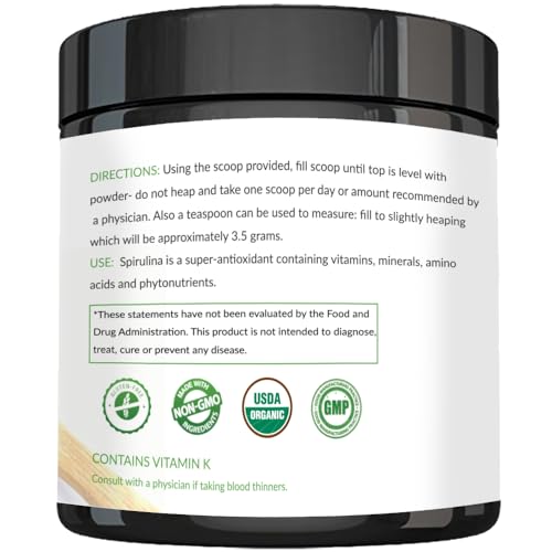 spirulina supplement for vegetarian diets